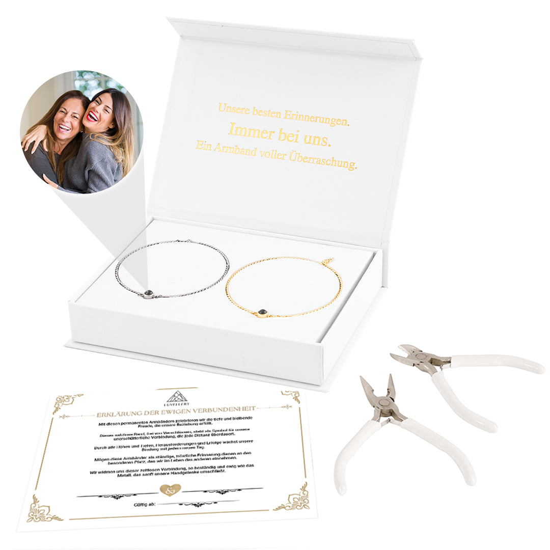 Luvellery Permanent Armbänder mit Personalisiertem Foto – LUVELLERY
